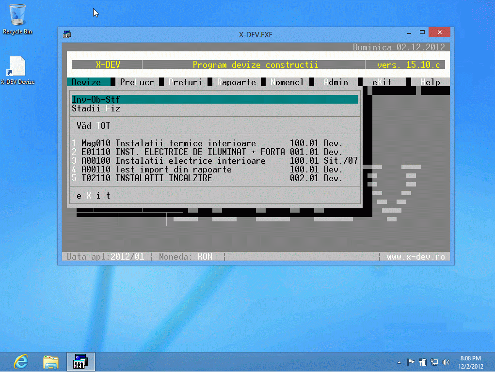 X-DEV: Noutati program